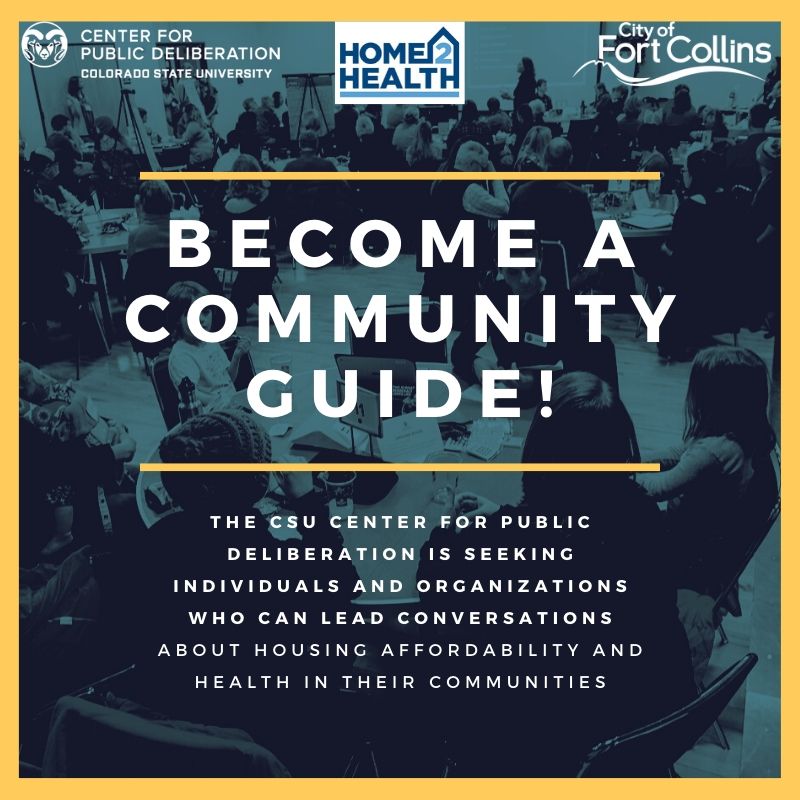 Home2Health Community Guide Trainings - Center for Public Deliberation